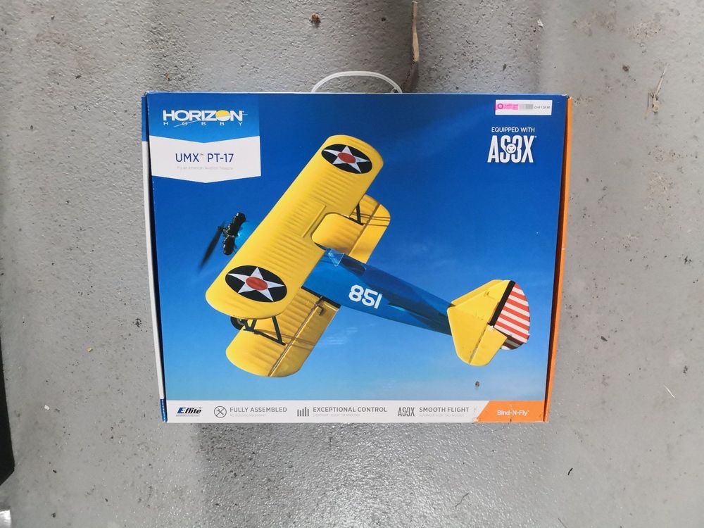 Horizon Hobby E-flite® UMX™ PT-17 BNF-Set mit AS3X | Kaufen auf Ricardo