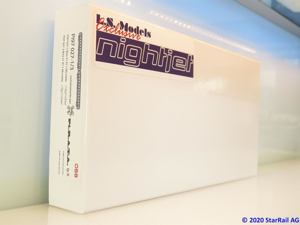 L.S. Models 97027-1/3 Set ÖBB Nightjet (Neu und originalverpackt) in ...