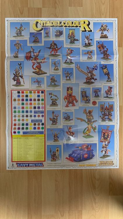 CITADEL COLOUR Poster - Warhammer - Games Workshop (Gebraucht) in ...