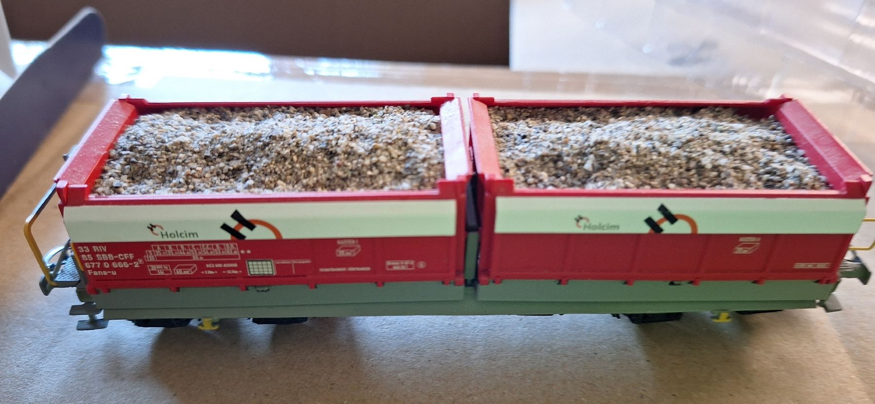 Liliput H0 Muldenkippwagen Fans U Holcim Sbb Cff Top Kaufen Auf Ricardo