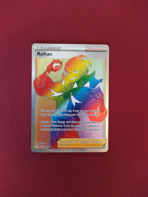 Pokemon Full Art Trainer Raihan Rainbow | Kaufen auf Ricardo