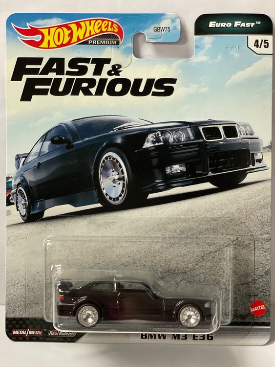 Hot Wheels Premium - Fast & Furious - BMW M3 E36 (Neu und ...
