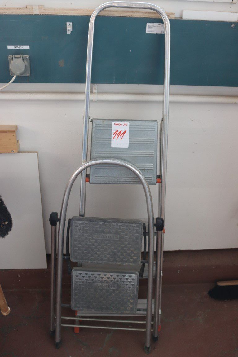 2 Bockleitern (Lot 111) Standort 5443 Niederrohrdorf (Gebraucht) in Bäriswil für CHF 10 – nur ...