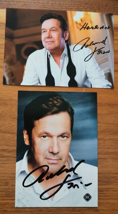 Roland Kaiser Original Autogramm (Gebraucht) in Moosseedorf für CHF 8 ...