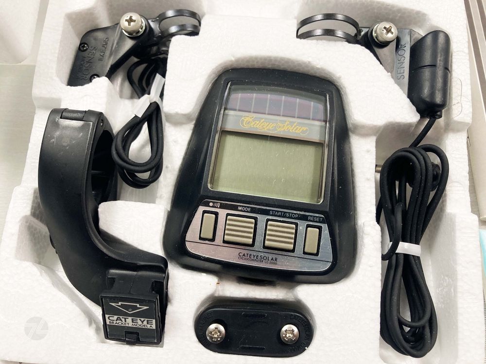 Cateye Solar Cyclocomputer CC-2000 Velocomputer Vintage OVP (Gebraucht ...