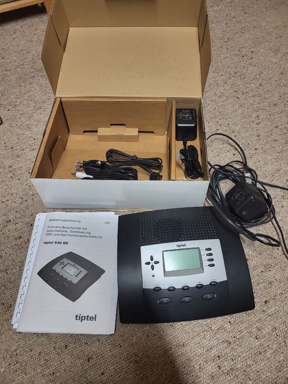 tiptel 540 sd anrufbeantworter | Kaufen auf Ricardo