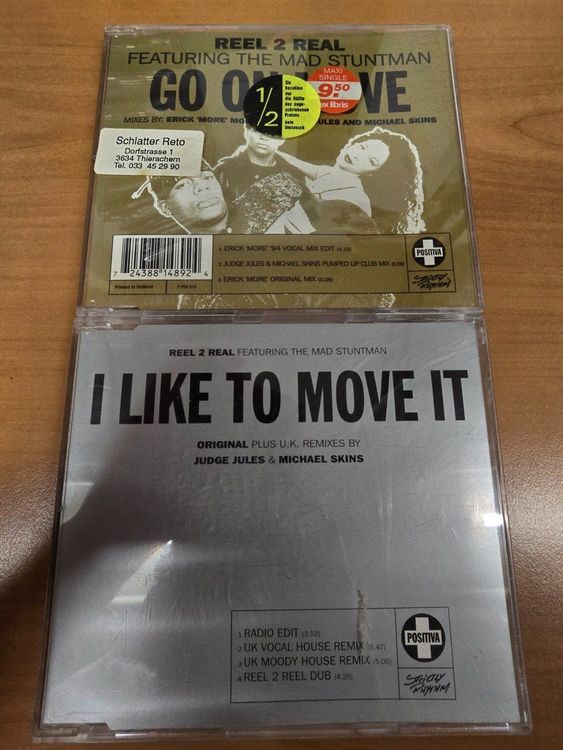 2CD Singles - Reel 2 Real | Kaufen auf Ricardo