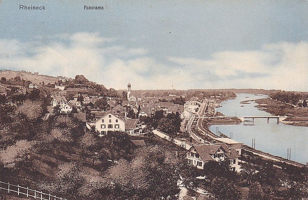 Rheineck (SG) Panorama 1912 | Kaufen auf Ricardo