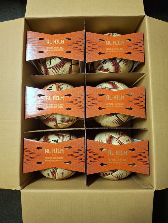 6x AL HILM PRO, Adidas WM Qatar Final Ball, 50% Rabat (Neu und ...