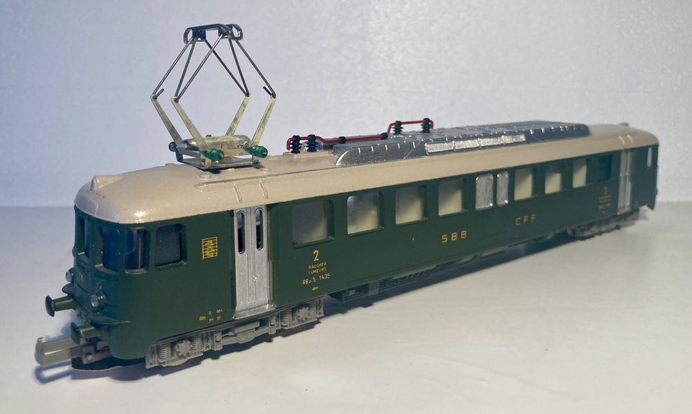 Lima 208031 SBB RBe 4/4 1435 in Originallackierung DC (HO) | Kaufen auf Ricardo