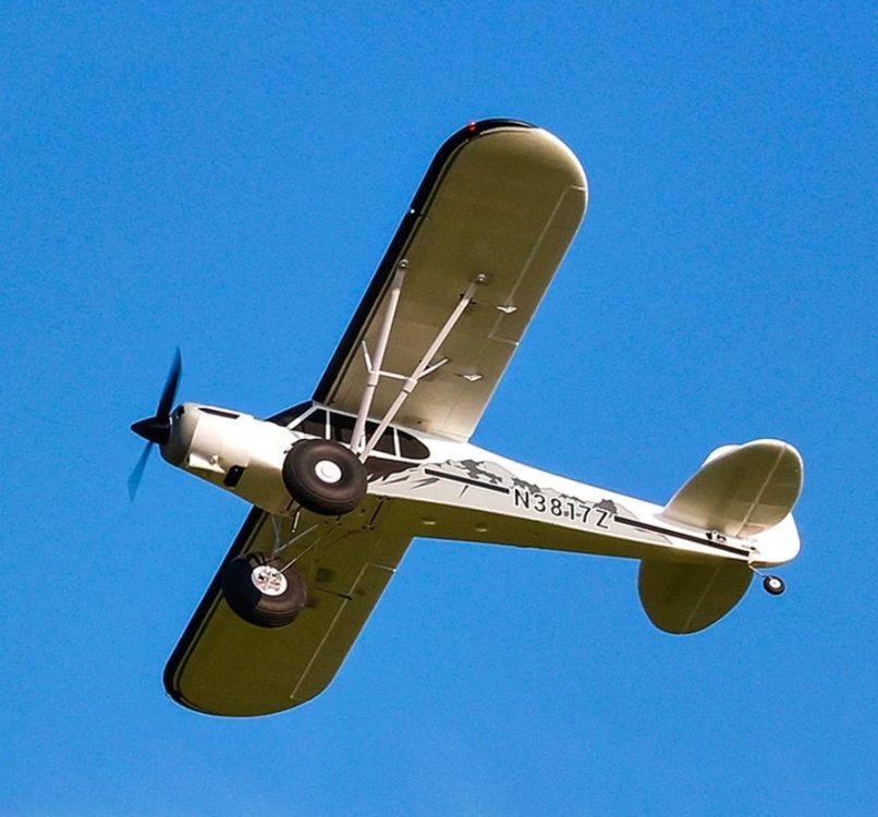 FMS Piper PA-18 Super Cub, Spw. 1300mm, Flaps, RTF-6 Kanal (Neu und ...