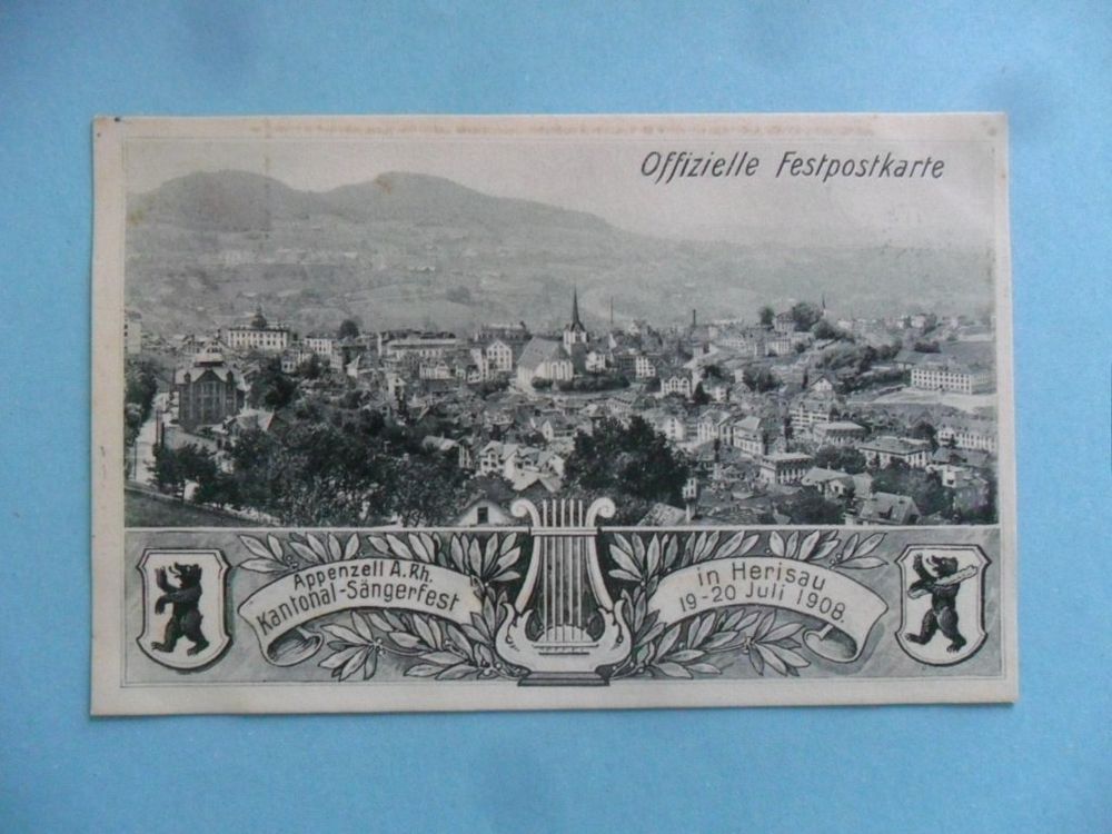 AR Herisau Sängerfest 1908 | Kaufen auf Ricardo