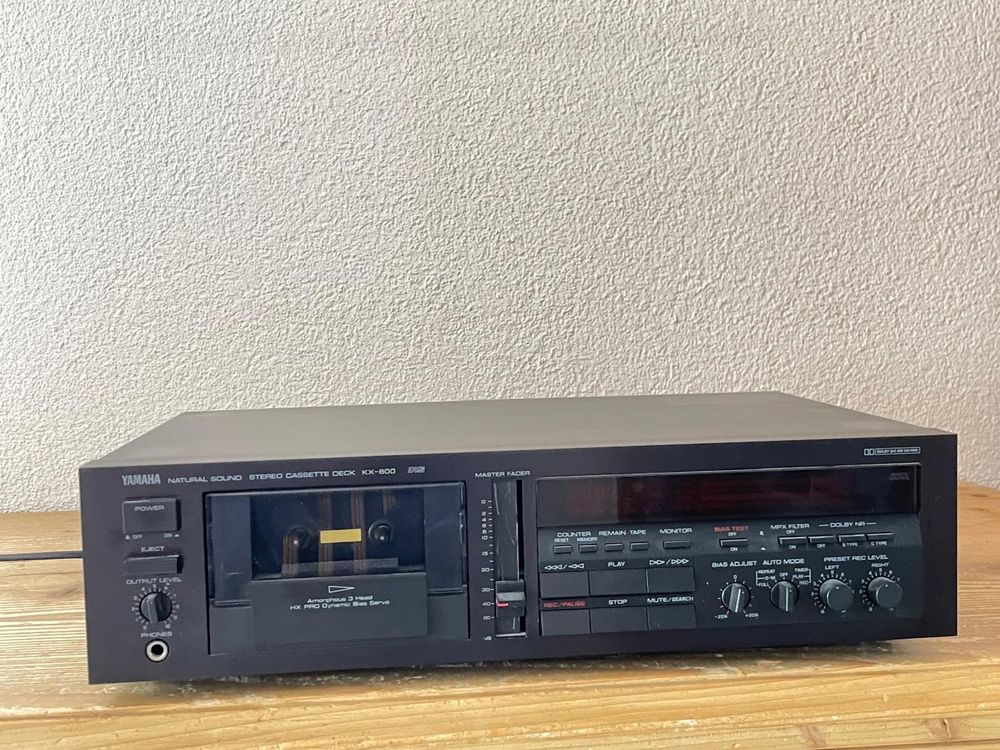 YAMAHA KX-800 "Natural Sound" Stereo-Kassettengerät (Gebraucht) in Wilderswil für CHF 180 – nur ...