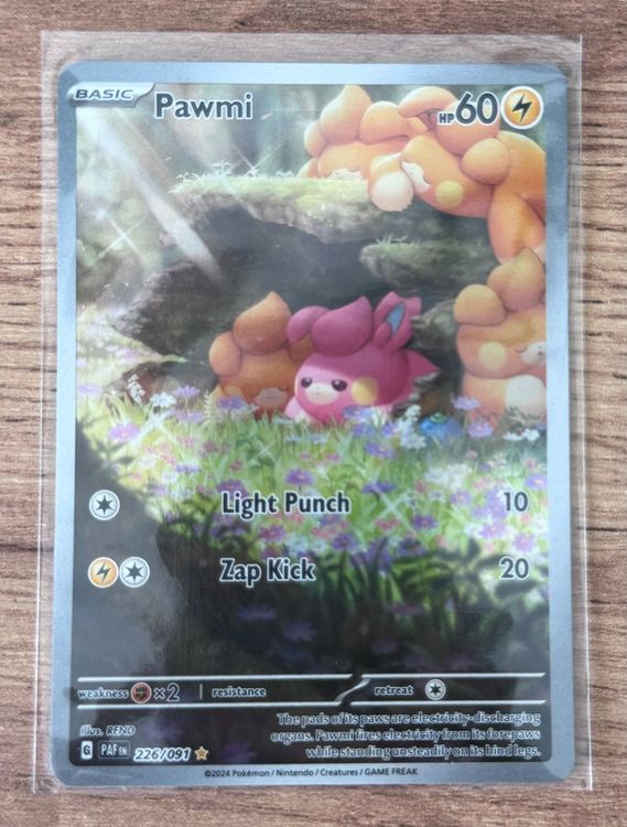 Pawmi ART RARE 226/091 Pokemon Paldean Fates PAF | Kaufen auf Ricardo