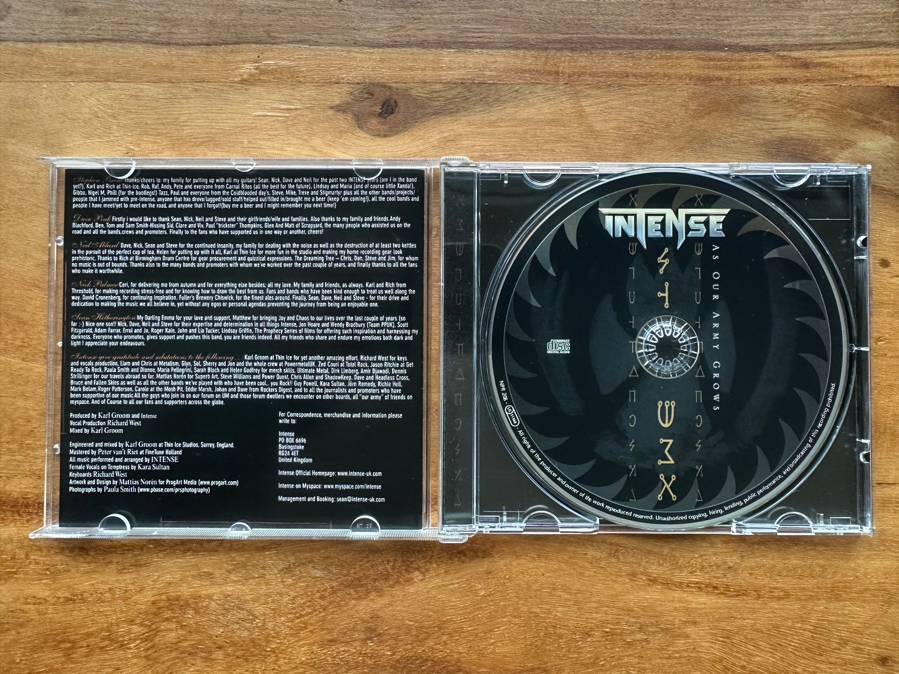 Intense – As Our Army Grows (CD Power Metal 🇬🇧) (Gebraucht) in Horgen ...