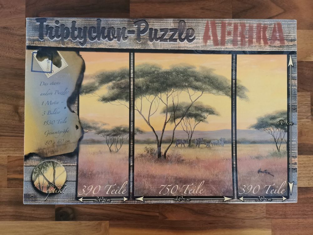 Weltbild; Triptychon-Puzzle Afrika 1530-teilig | Kaufen auf Ricardo