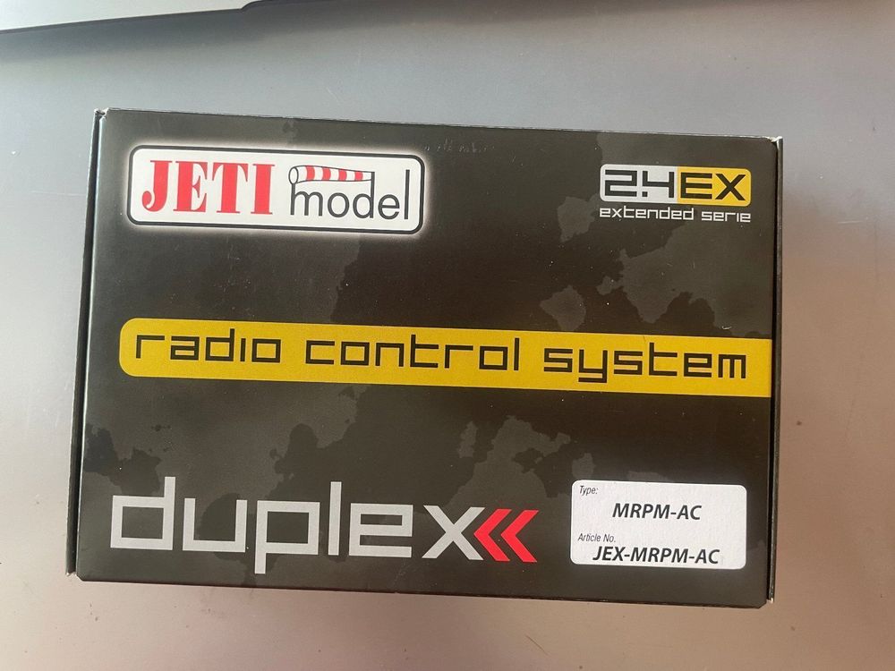 Jeti MRPM-AC Sensor (Gebraucht) in Hinwil für CHF 18 – mit Lieferung ...