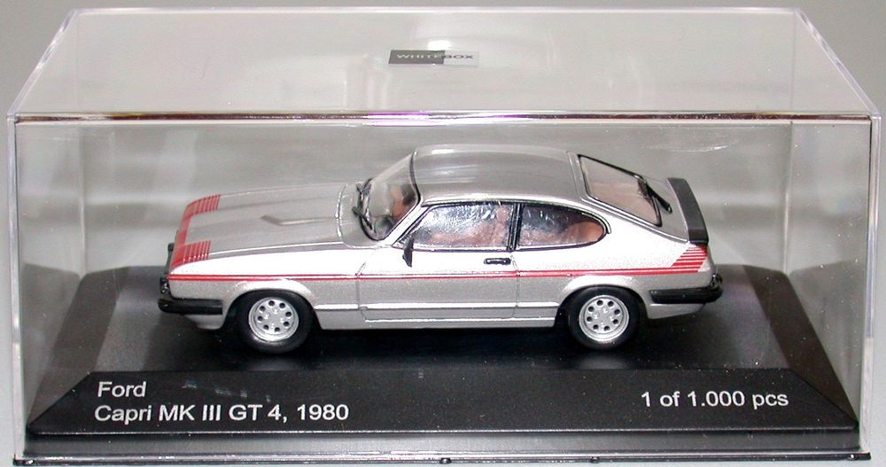 1980 Ford Capri Mk.3 GT4, WHITEBOX LIMITED, 1:43 (Neu und ...