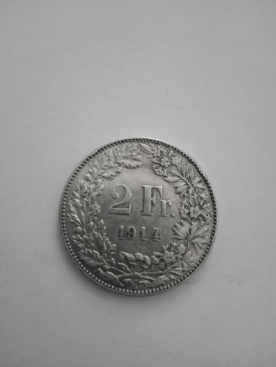 Zwei Franken 1914 (Gebraucht) in Höri für CHF 5 – mit Lieferung auf Ricardo kaufen