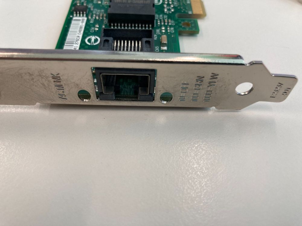 LAN Ethernet RJ45, Gigabit CT Desktop, Intel PCI Card Karte | Acheter ...