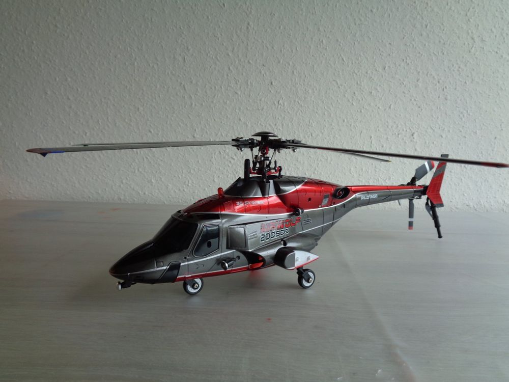 Airwolf 200SD5 Walkera Flybarless Heli mit Fernsteuerung (Neu (gemäss Beschreibung)) in Genève ...