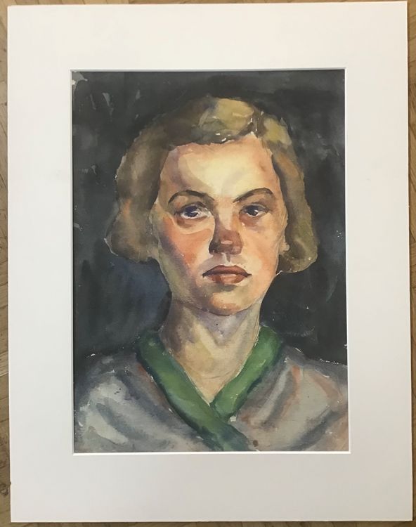 30’er Jh. Portrait Aquarell von eine Dame (Gebraucht) in Root für CHF 5 – mit Lieferung auf ...
