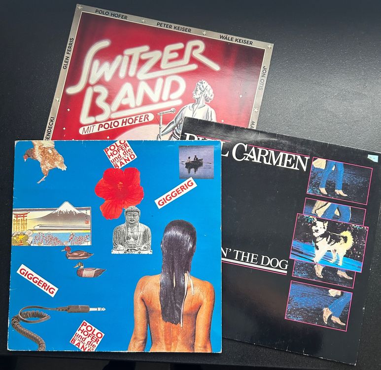 3 x LP Vinyl CH-POP POLO Hofer / PHIL CARMEN (Gebraucht) in Brislach ...