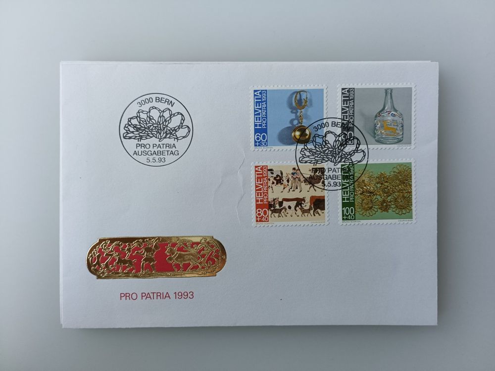 1993 FDC Pro Patria (Gebraucht) in Dübendorf für CHF 1.3 – mit Lieferung auf Ricardo kaufen