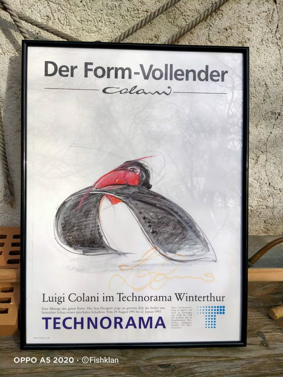 Plakat Luigi Colani Technorama Winterthur Design (Gebraucht) in ...