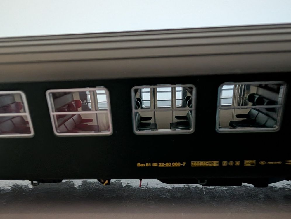 L.S. Models 47249 H0 Personenwg. UIC-X Bm RIC SBB grün Ep.IV (Neu (gemäss Beschreibung)) in ...