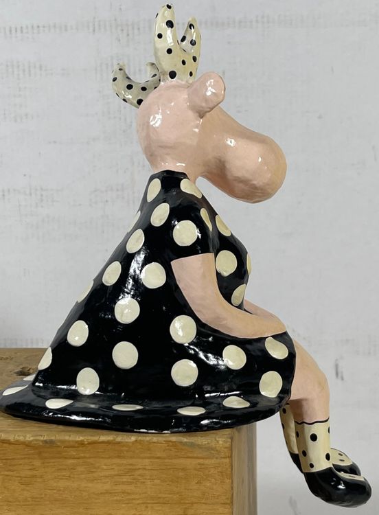 Niloc PAGEN (1960) Pappmaché Kuh Skulptur (Gebraucht) in für CHF 60 ...