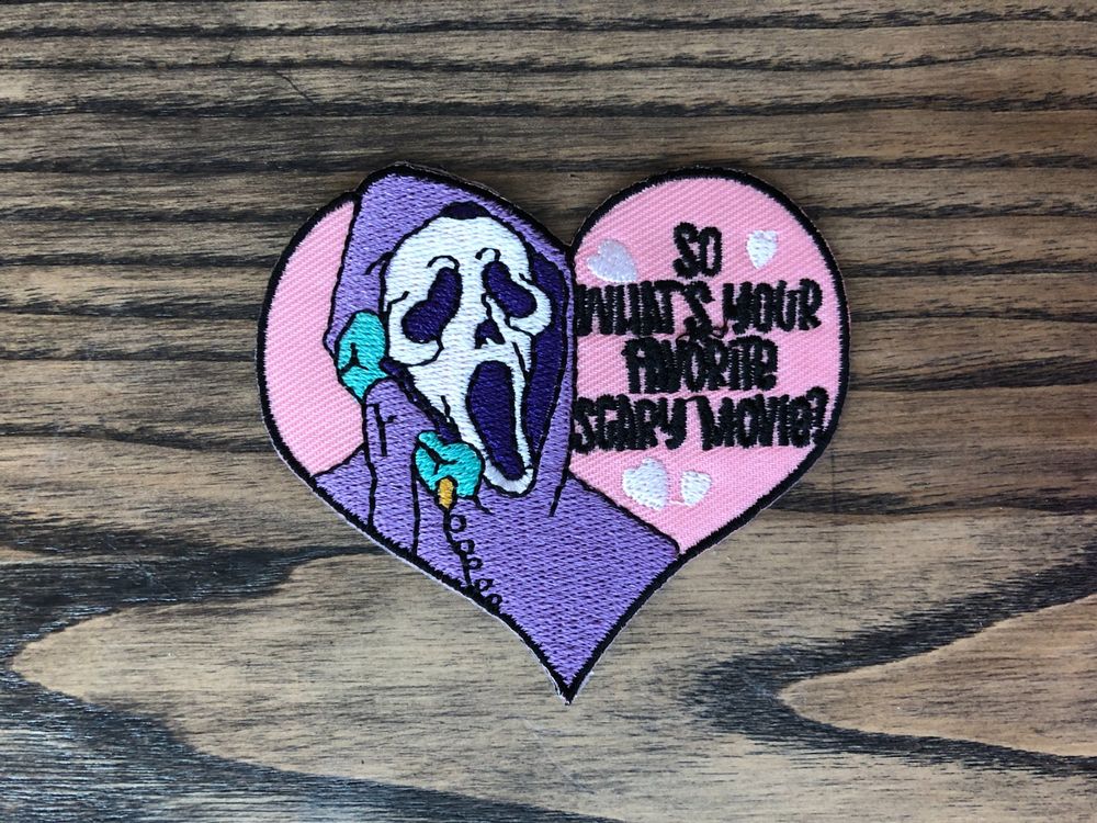 Aufnäher Patch zum Aufbügeln Scary Movie Scream | Kaufen auf Ricardo