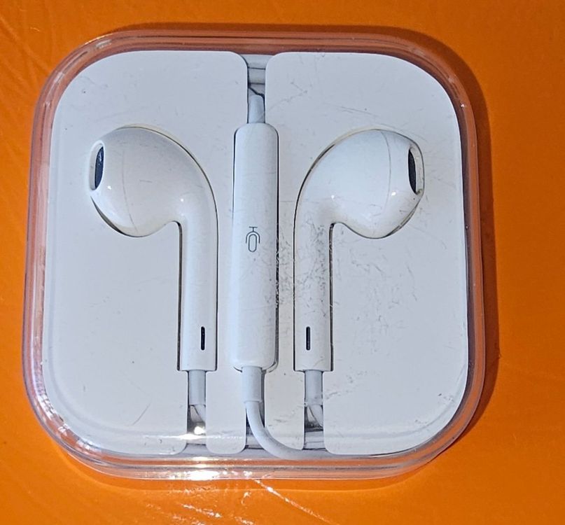 Apple Kopfhörer mit Steuerelement & Mikrofon 🎧📱 (Neu und ...