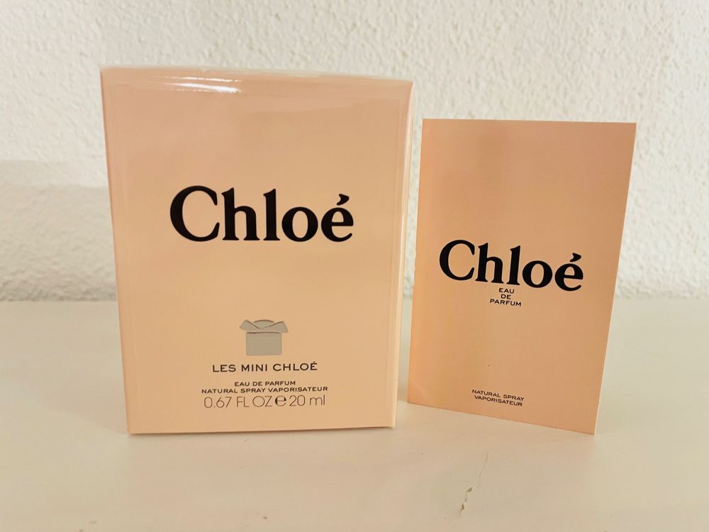 Chloé Les Mini Chloè Eau de Parfum 20ml + Probe 1.2 ml NEU | Kaufen auf Ricardo
