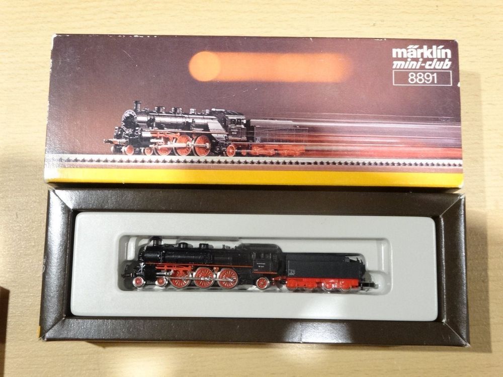 Märklin Z 8891, Dampflok mit Tender (Neu (gemäss Beschreibung)) in ...