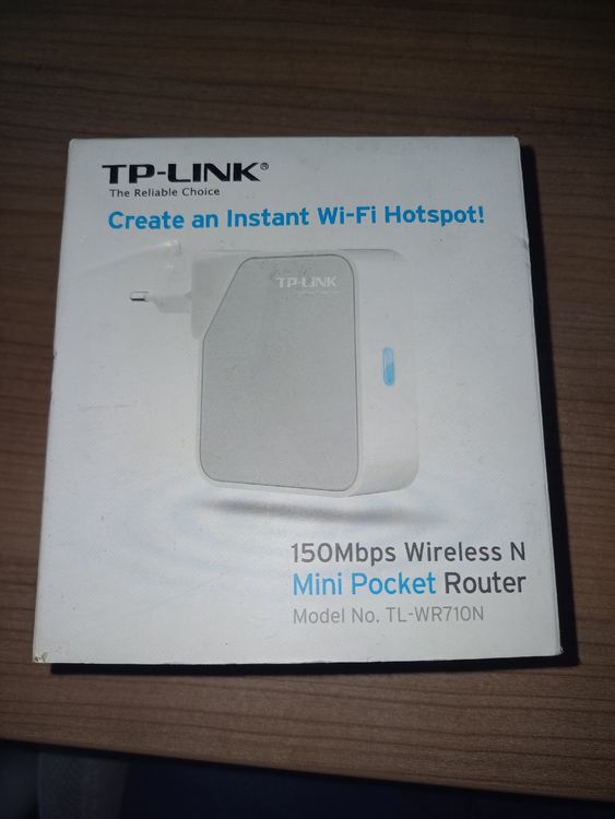 TP-LINK TL-WR710N Mini WLAN Router Hotspot neuwertig (Neu und ...