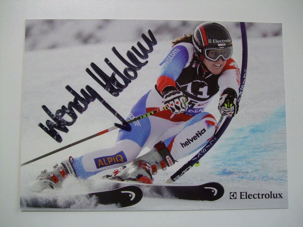 WENDY HOLDENER (CH) SKISTAR HANDSIGNIERT TOP AK (Gebraucht) in Schachen b. Reute für CHF 12 ...