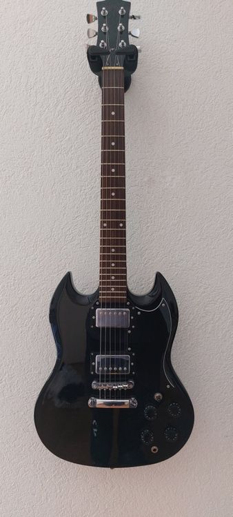 E-Gitarre SG Style inkl. Wandhalterung (Neu (gemäss Beschreibung)) in ...