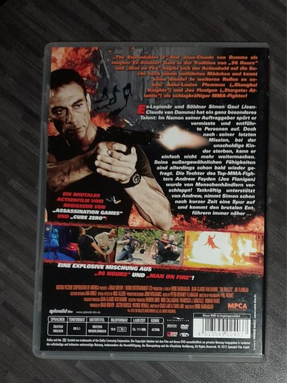 Six Bullets DVD mit Jean-Claude van Damme (Gebraucht) in Steffisburg ...