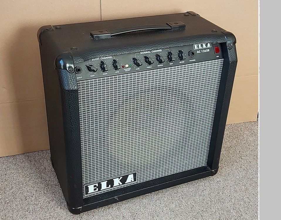Gitarren Verstärker AMP Elka AC 1265 R, Reverb Hallspiralen (Gebraucht) in Schafisheim für CHF ...