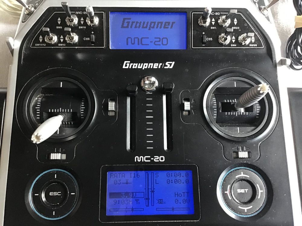 Graupner MC 20 Hott (Gebraucht) in Beringen für CHF 280 – mit Lieferung ...