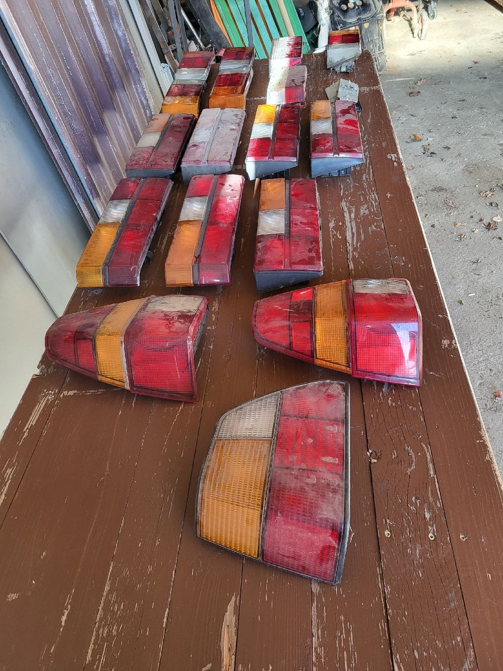 vw golf 1 & 2 passat rückleuchten gti gl cl 16v g60 (Gebraucht) in ...