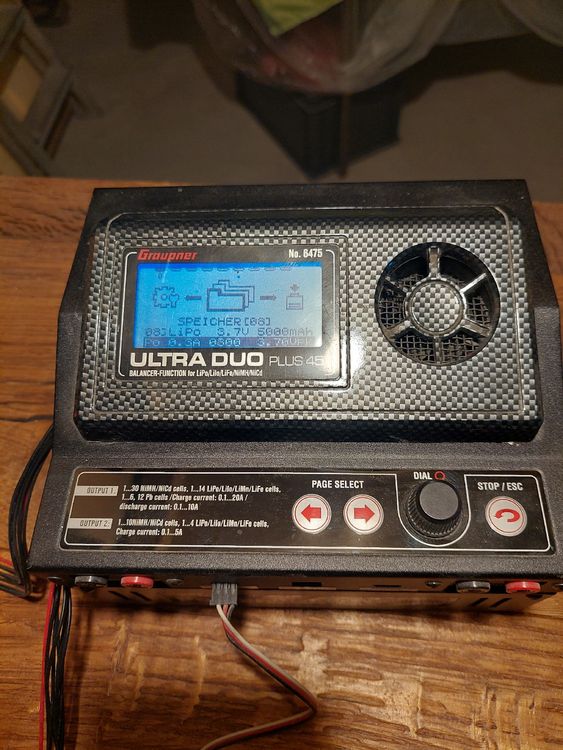 Graupner Ladegerät Ultra Duo plus 45 (Gebraucht) in Niederried Interl ...