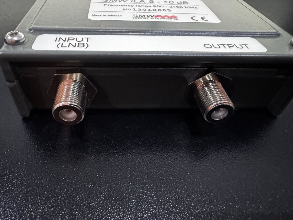 Sat-ZF Profi Verstärker, SMW ILA 5-10 dB Line Amplifier, NEU (Neu und ...