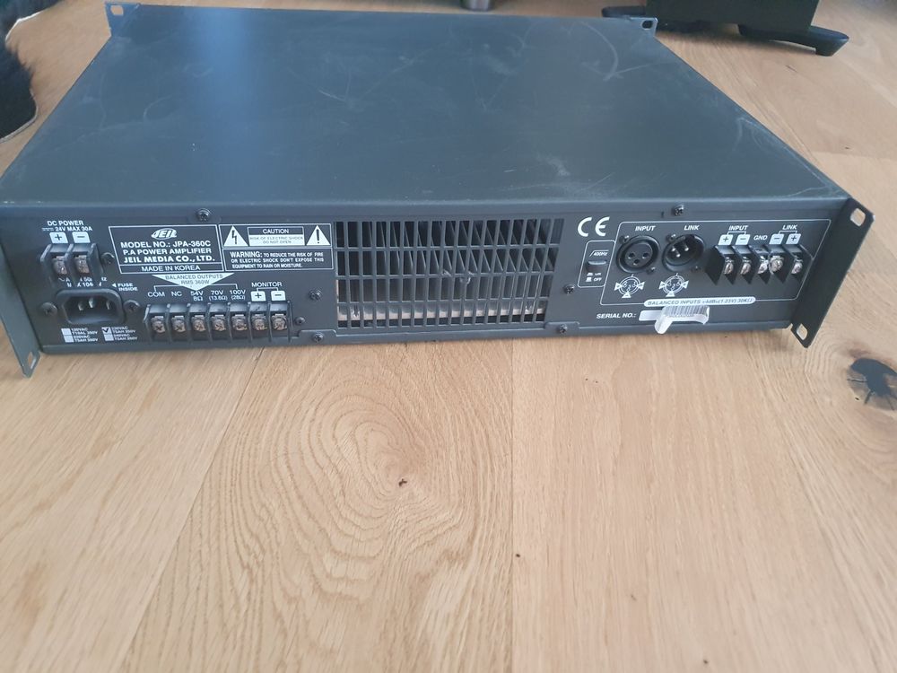 Jedia JPA 360c Power Amplifier (Gebraucht) in für CHF 20 – nur Abholung ...