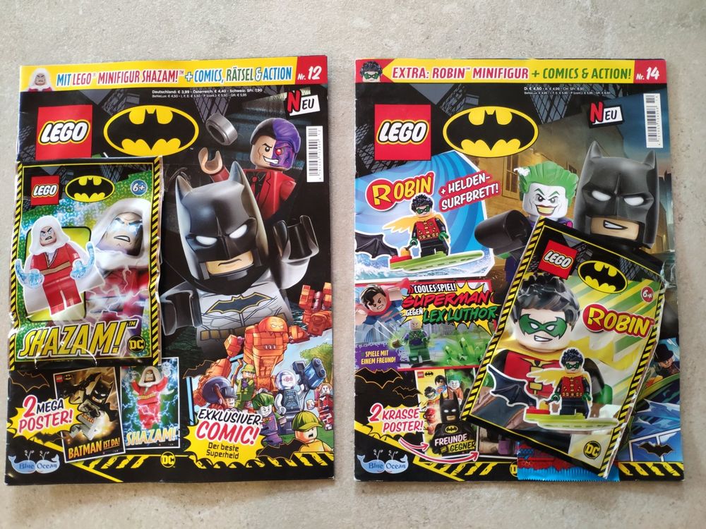 Lego Batman mit Extras Robin & Shazam inkl. Ninjago (Neu und ...