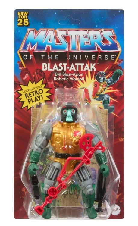 Mattel Creations Masters Of The Universe Origin Blast-Attack (Neu und ...