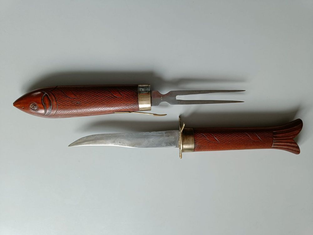 Messer + Gabel Set in Fischform (Gebraucht) in Ostermundigen für CHF 29 ...