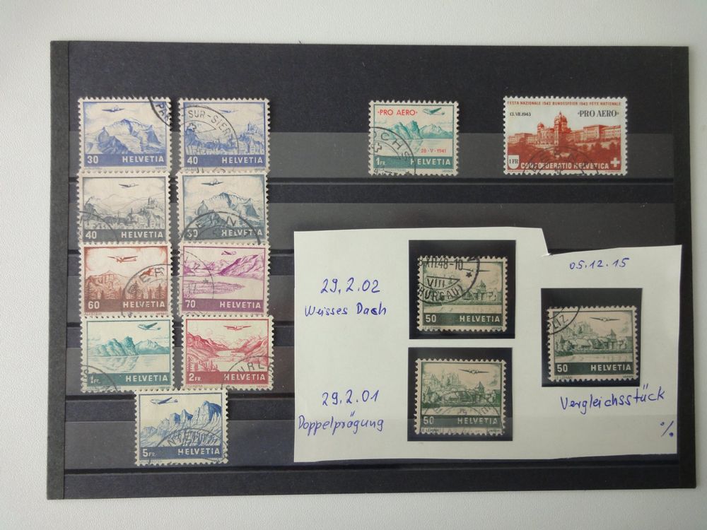 180.) 1941 - Flugpost-Briefmarken, diverse | Kaufen auf Ricardo