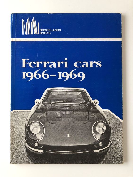 Ferrari Cars 1966-1969 - Brookland Books - 275GTB Dino | Kaufen auf Ricardo
